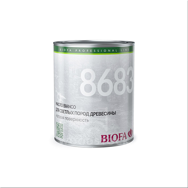 Масло и воск для древесины BIOFA 8683 Масло для светлых пород древесины ...